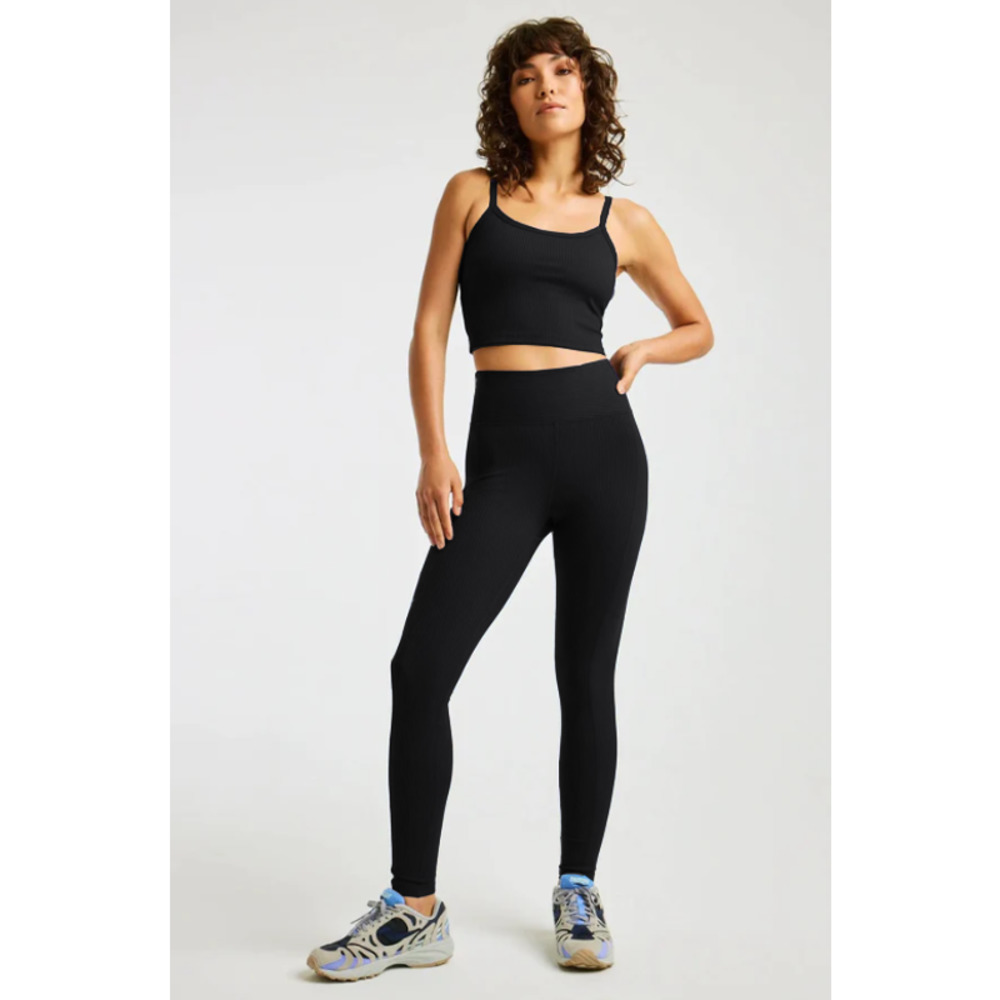 Year Of Ours Workout Set- Ribbed Bralette Tank & High… - Gem